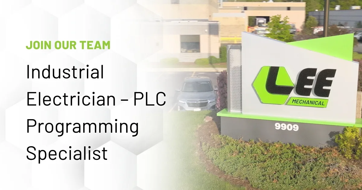Industrial Electrician – PLC Programming Specialist | Lee Mechanical